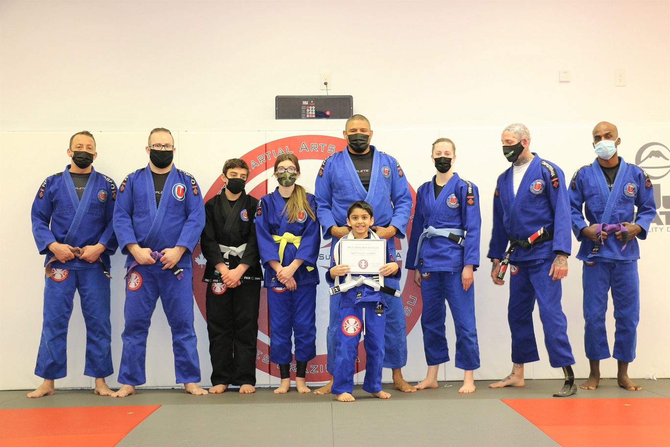 UFC for Kids Winter 2020 Belt Promotions – Kids BJJ Regina